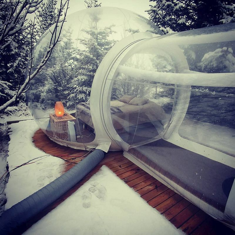 10 Places in Europe Where You Can Sleep in a Bubble