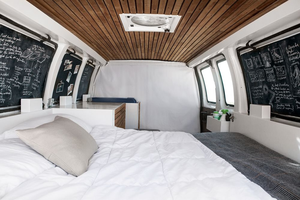 How To Transform An Old Van Into A Cool Mobile Home