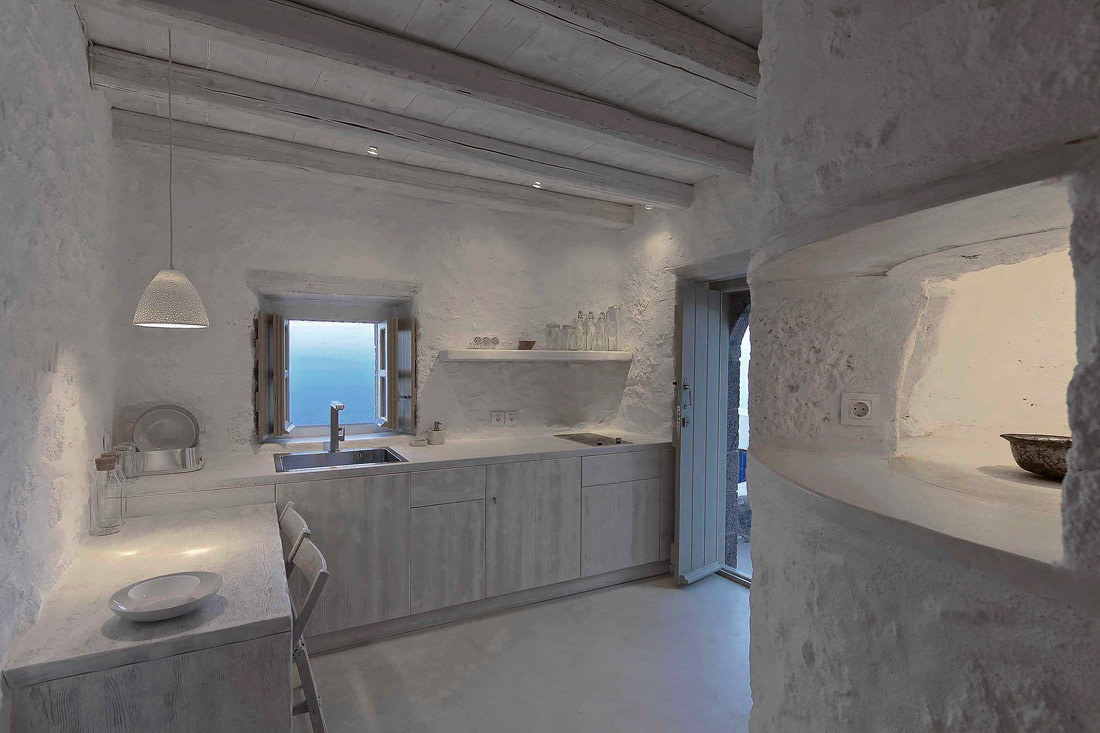 This Stunning Stone Retreat in Greece Is a Lesson in Whitewashed Minimalism
