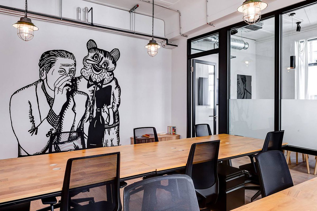 An Insanely Cool & Creative Coworking Space in Hamburg