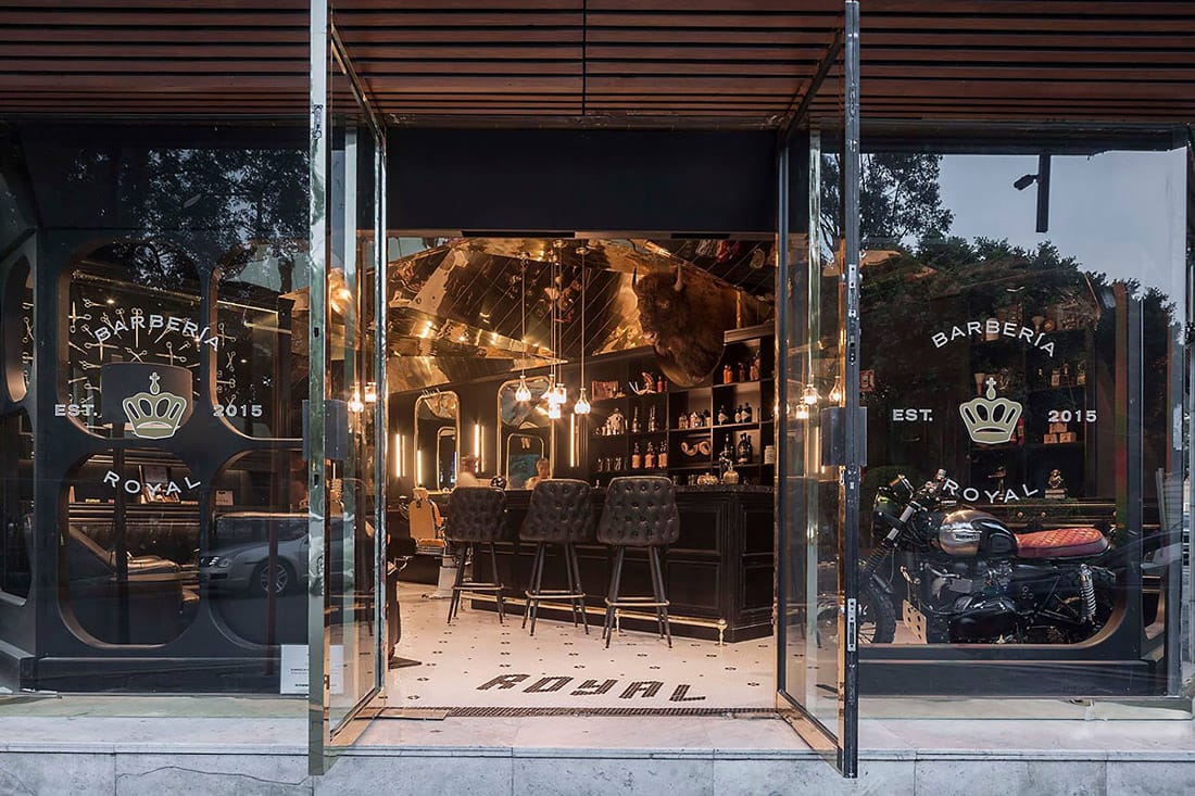 Old-School Elegance Meets Design Cool at Mexico City’s Royal Barbershop
