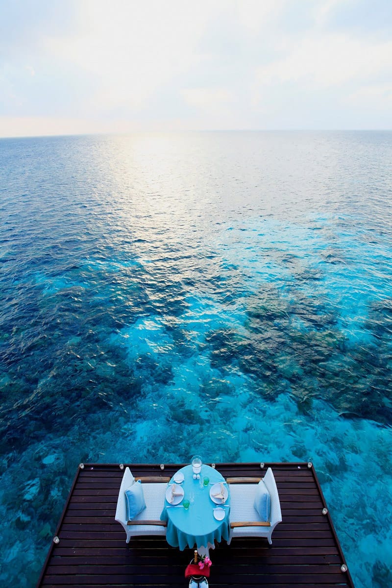 23 Spectacular Dining Locations in the Maldives