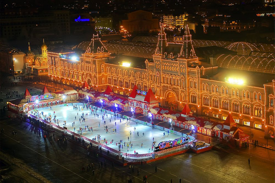 The Most Beautiful Ice Skating Rinks Around the World