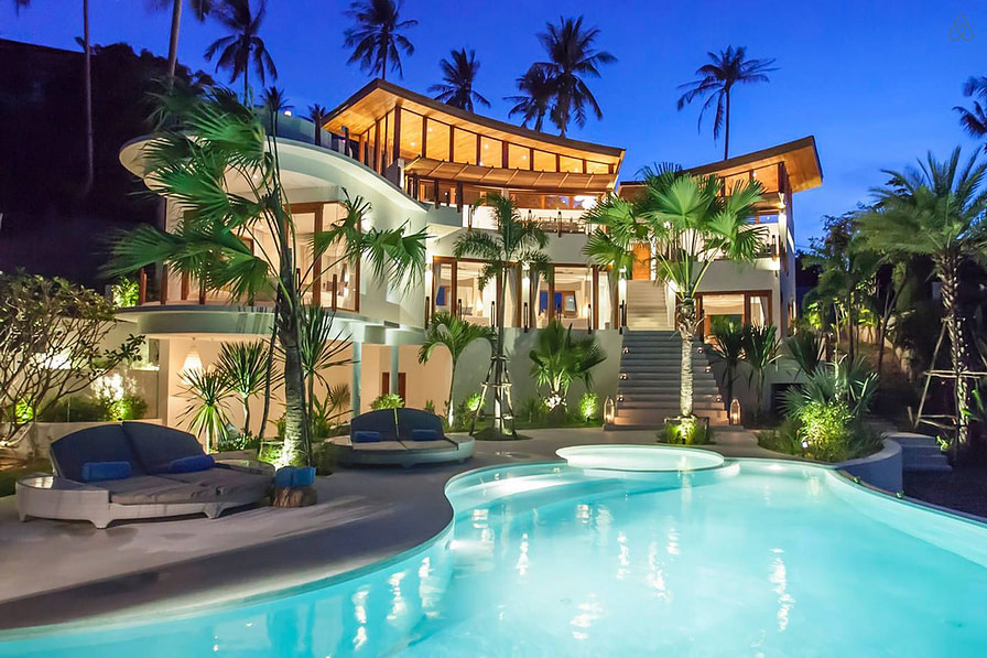 7 Magnificent Hilltop Villas for Rent in Koh Samui
