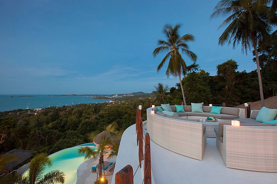7 Magnificent Hilltop Villas for Rent in Koh Samui