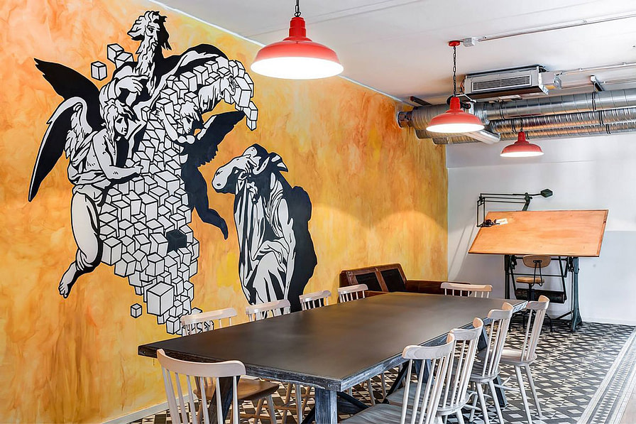 An Insanely Cool & Creative Coworking Space in Hamburg