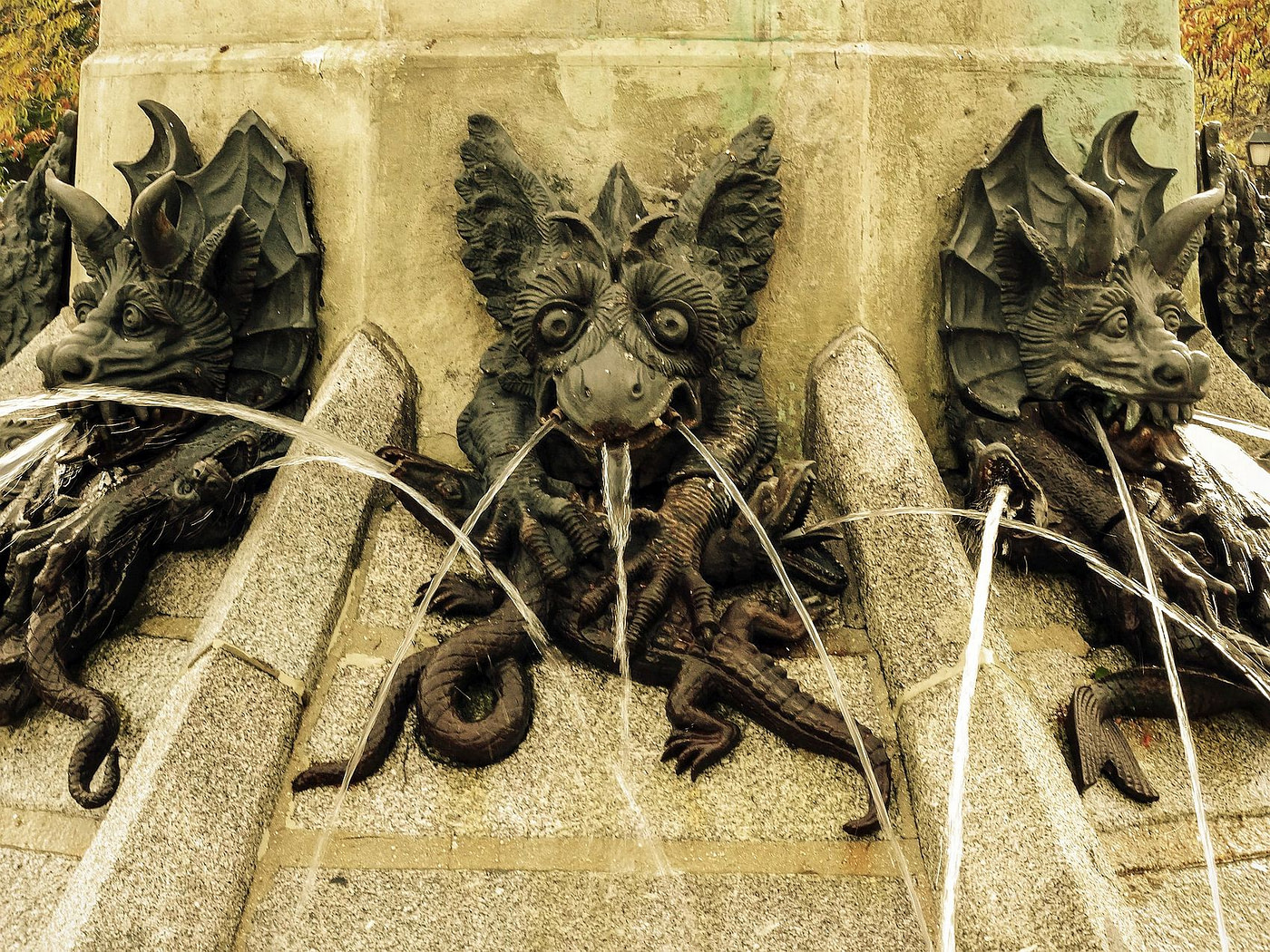 Statue of The Fallen Angel, Madrid